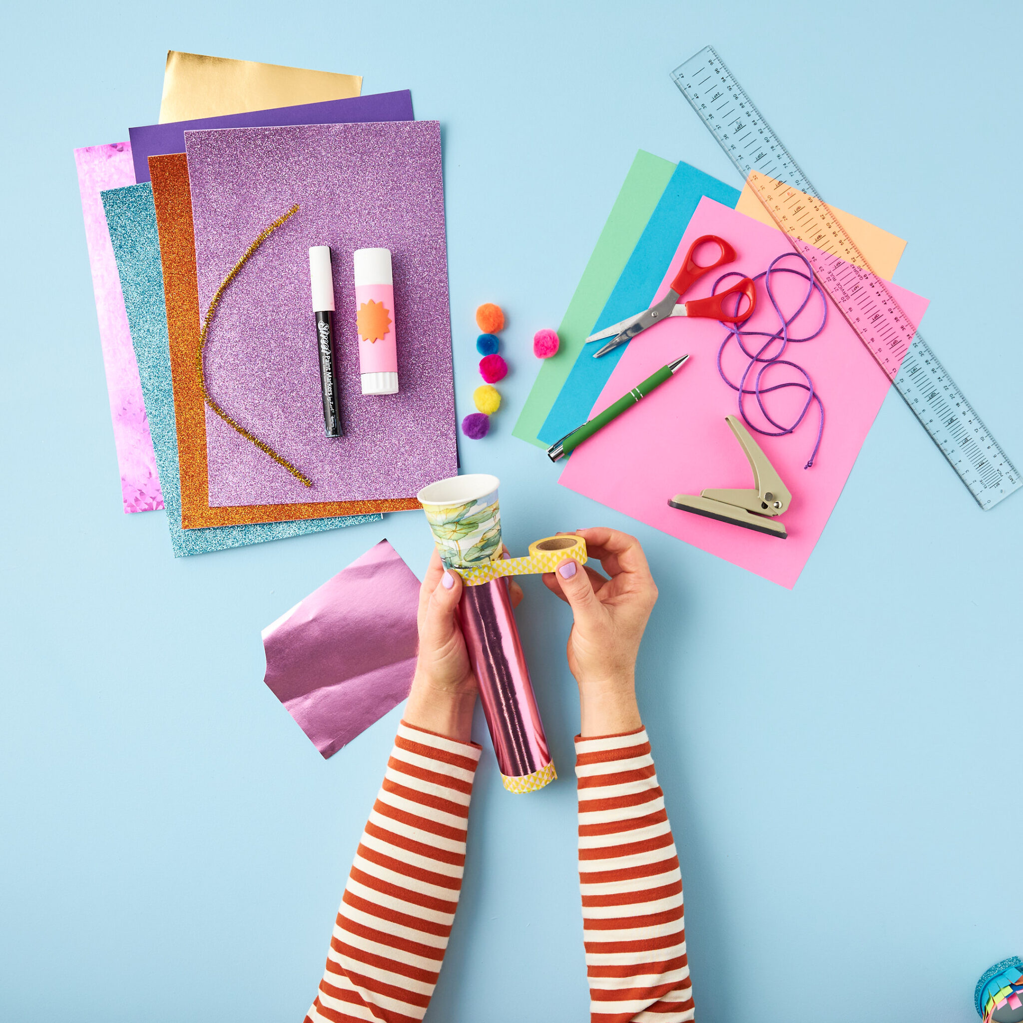 DIY Paper Intergalactic Space Telescope | seemakeplay.com.au